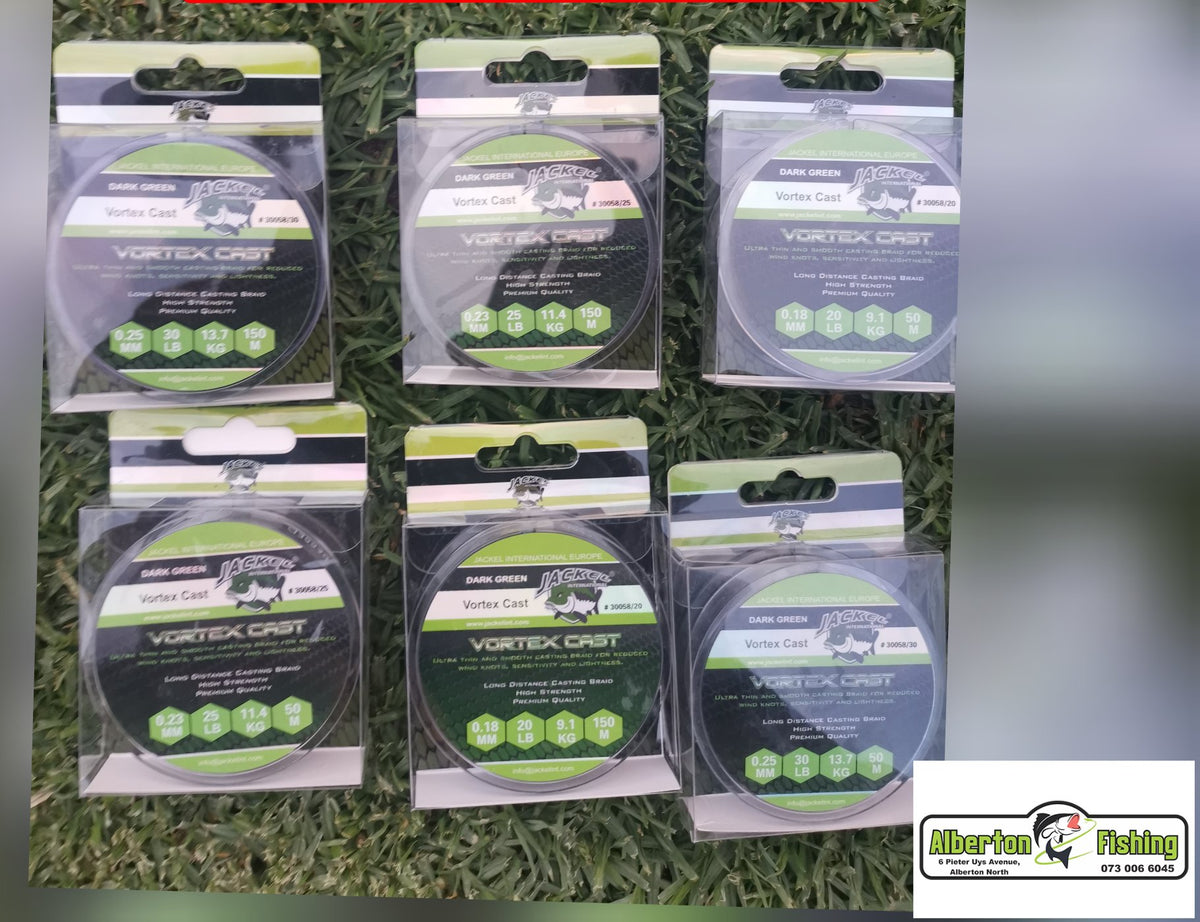 BRAID VORTEX CAST – ALBERTON FISHING